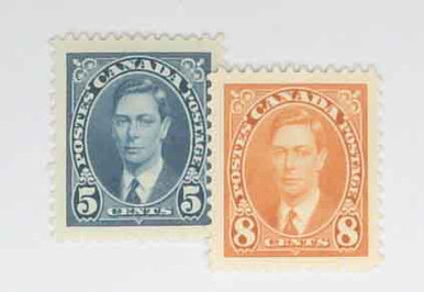 235-36 - 1937 Canada - Mystic Stamp Company