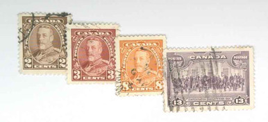 218//24 - 1935 Canada - Mystic Stamp Company