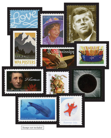 MM2350 - 2017 Mystic Mint Year Set Mounts (23) - Mystic Stamp Company