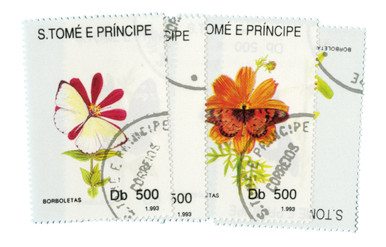 1099-1102 - 1993 St. Thomas & Prince Islands - Mystic Stamp Company