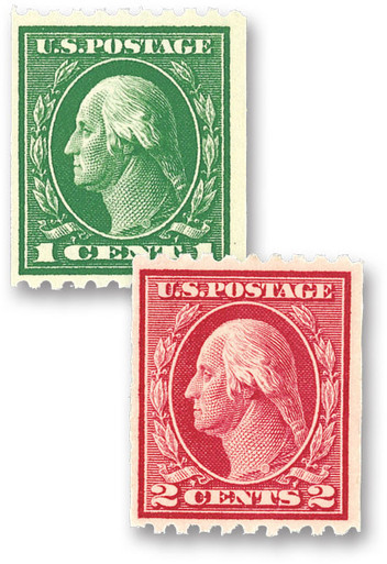 441-42 - 1914 Regular Issues, Single Line Watermark, Perf. 10 ...