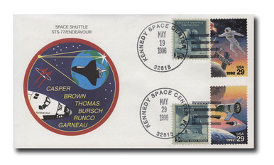 STS77 - STS-77 Launch and Return Covers - Mystic Stamp Company