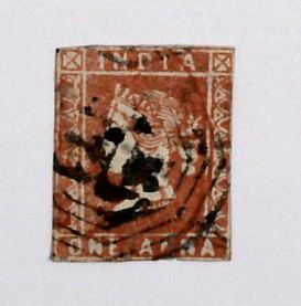7 - 1855 India - Mystic Stamp Company