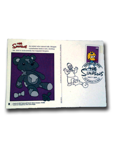 UX558 - 2009 28c Simpsons, Marge post card - Mystic Stamp Company