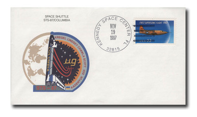 STS87L - STS-87 Launch Cover - Mystic Stamp Company