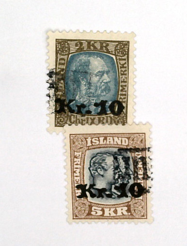 142-43 - 1929-30 Iceland - Mystic Stamp Company