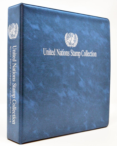 ES970 - United Nations Stamp Collection Binder, 3-Ring 11" x 11½ ...