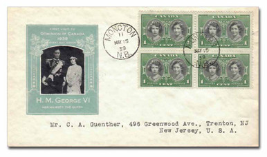 246 - 1939 Canada - Mystic Stamp Company