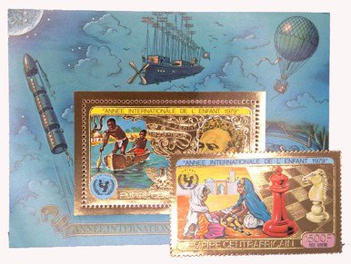 C208a-b - 1979 Central African Republic - Mystic Stamp Company