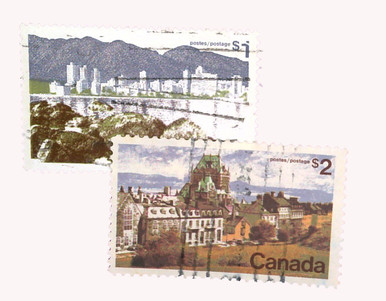 599//601 - 1972-73 Canada - Mystic Stamp Company