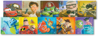 4553/4681 - 2011-12 Pixar Series - Mystic Stamp Company
