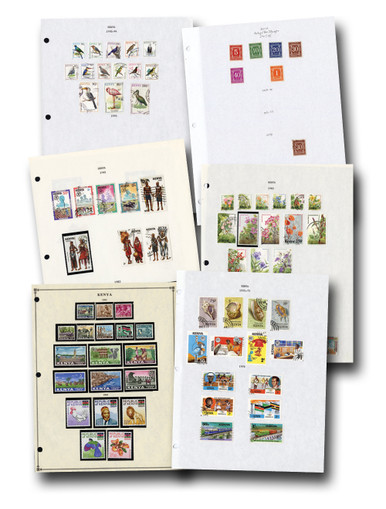 WW1021 - 1963-97 Kenya Collection - Mystic Stamp Company