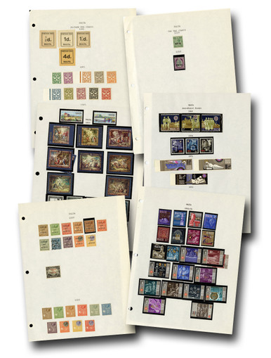 WW1043 - 1860-2000 Malta Collection - Mystic Stamp Company