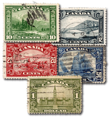 155-59 - 1928-29 Canada - Mystic Stamp Company