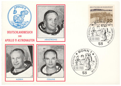 AC2 - Apollo 11 Crew Visit to Bonn, Germany on October 12, 1969 ...