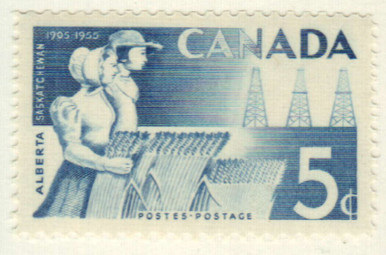 355 - 1955 Canada - Mystic Stamp Company