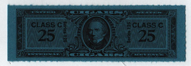 TC2627a - 1955, 25 Cigar Revenue Tax Stamp, Class C, Series 125 ...