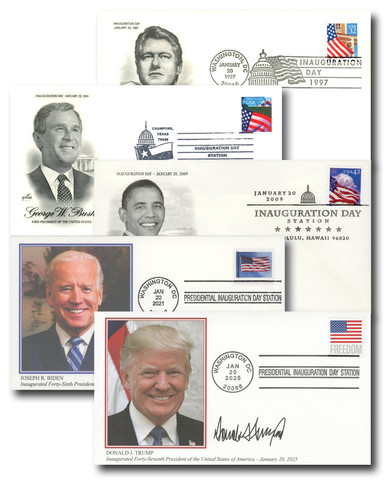 MCV540 - U.S. Presidents of the 21st Century Inaugural Covers ...