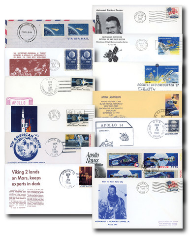 MCV542 - U.S.Space, Special Event Covers Collection, 30 Different ...