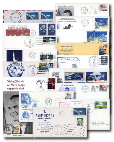 MCV543 - U.S. Space, Special Event Covers Collection, 50 Different ...