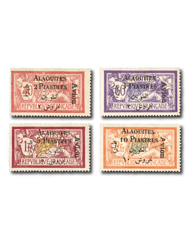 C1-4 - 1925 Alaouites - Mystic Stamp Company