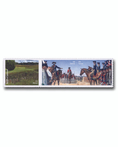 5977m-o - 2025 First-Class Forever Stamp - Battlefields of the American ...