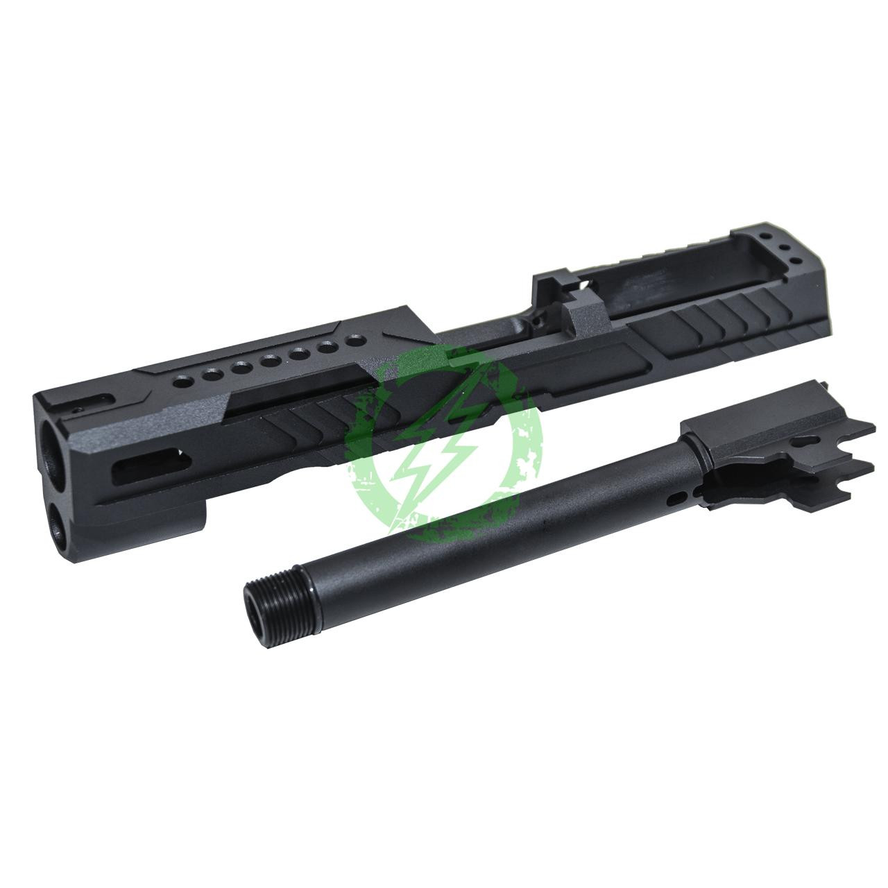 MITA M17 X-FIVE Style Slide Set with Outer Barrel | Pistol Slides