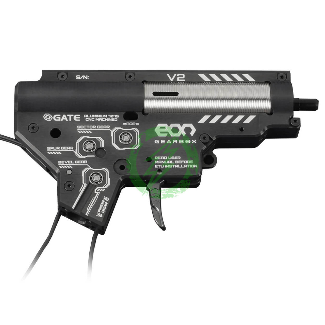 GATE EON V2 Gearbox with TITAN II Bluetooth Rear Wired