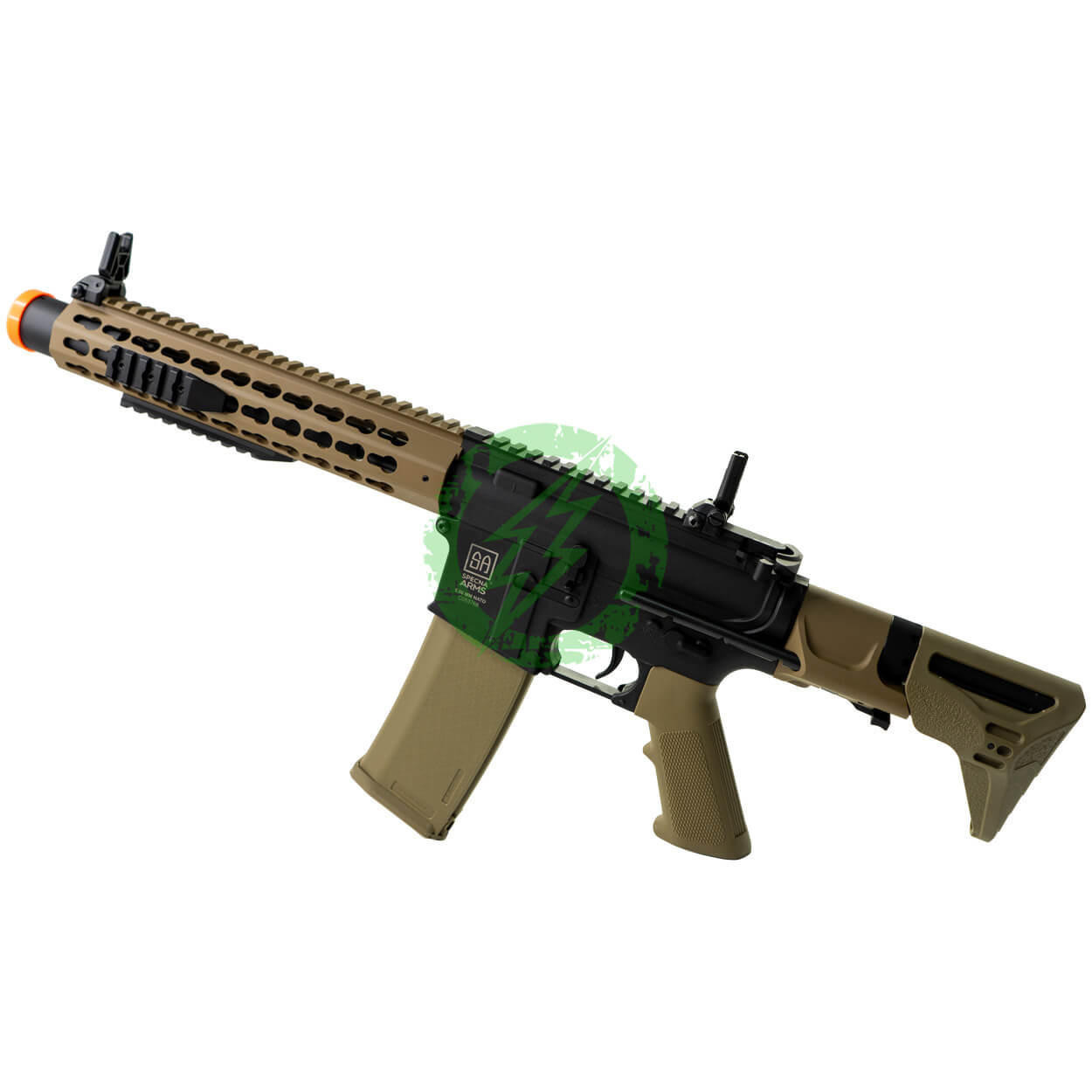 Specna Arms CORE Series M4 PDW AEG Keymod Half-Tan