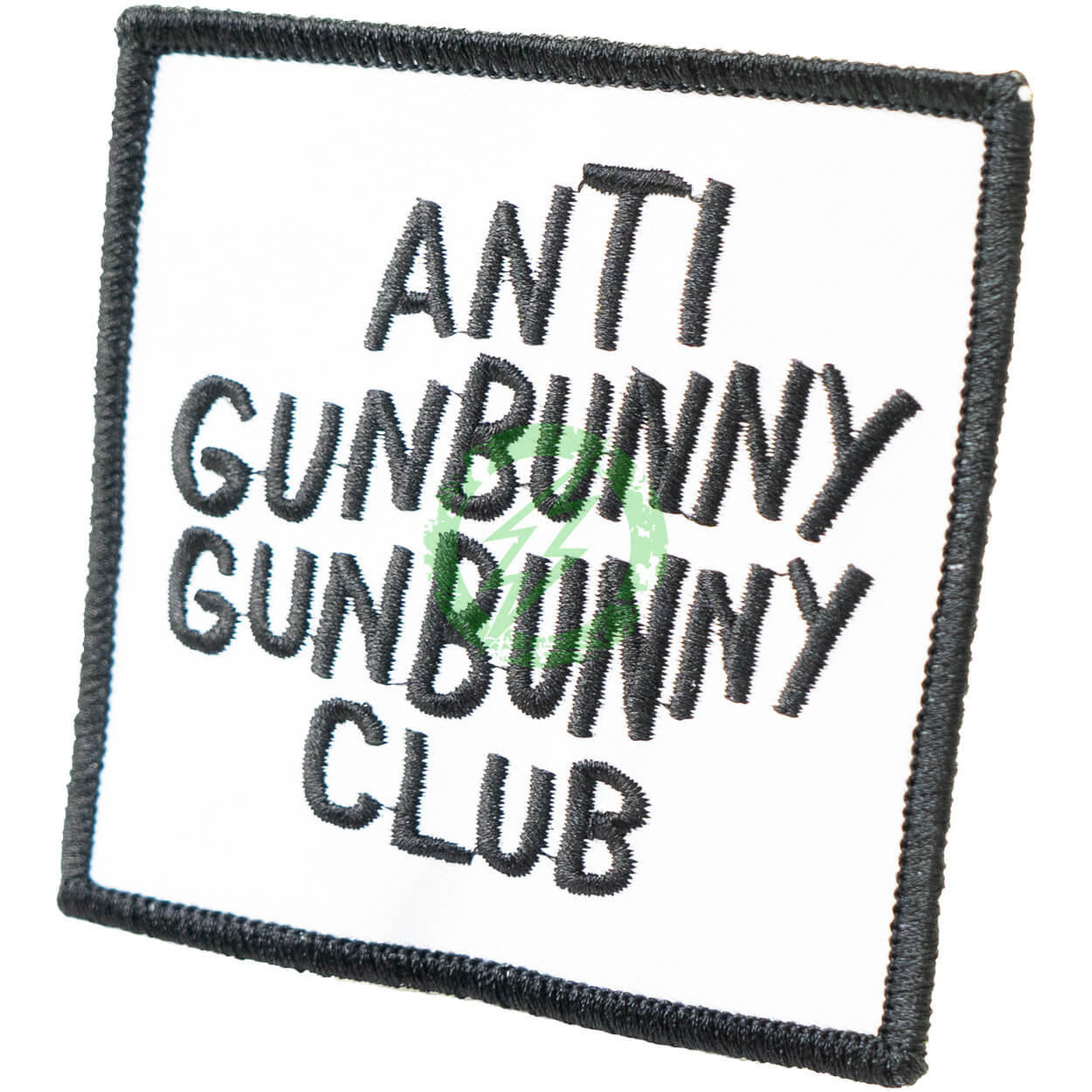 Tac Cat Anti Gun Bunny | Embroidered Airsoft Logo Patch