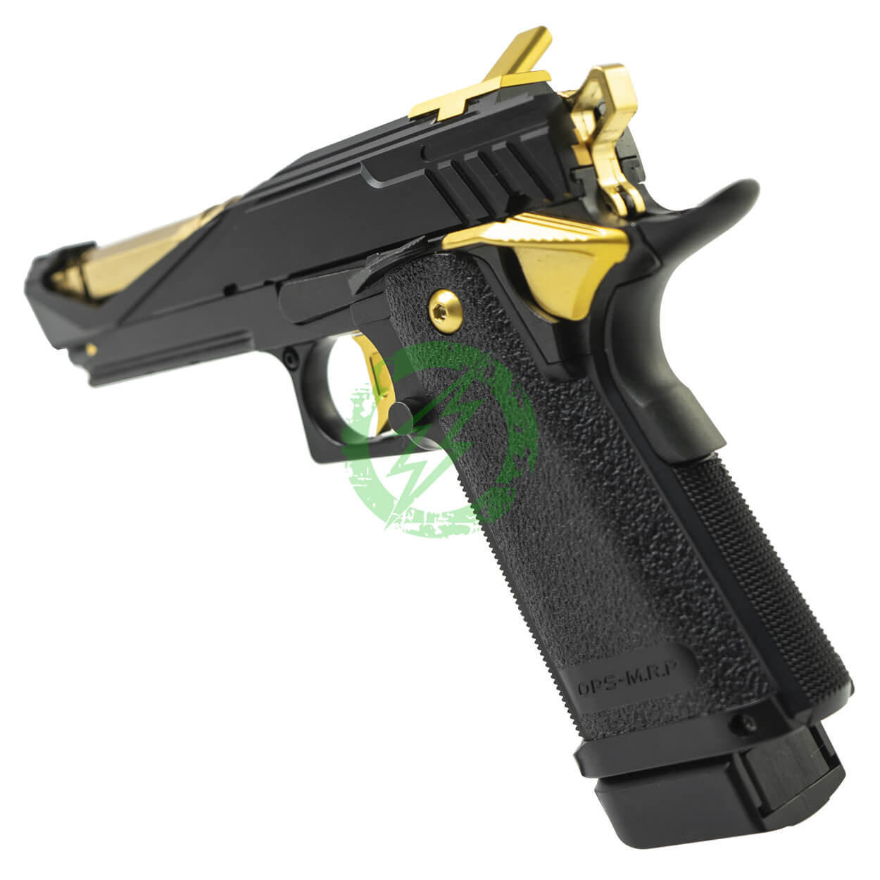 T1 x Amped Airsoft Custom 5.1 TM Hi-Capa "Pharaoh" | Black/Gold
