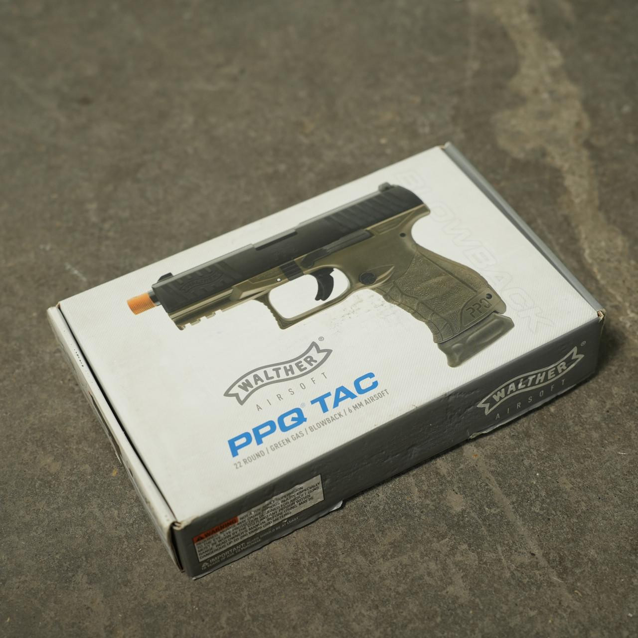 Open Box Elite Force Walther PPQ GBB Pistol VFC Two-Tone/Tan