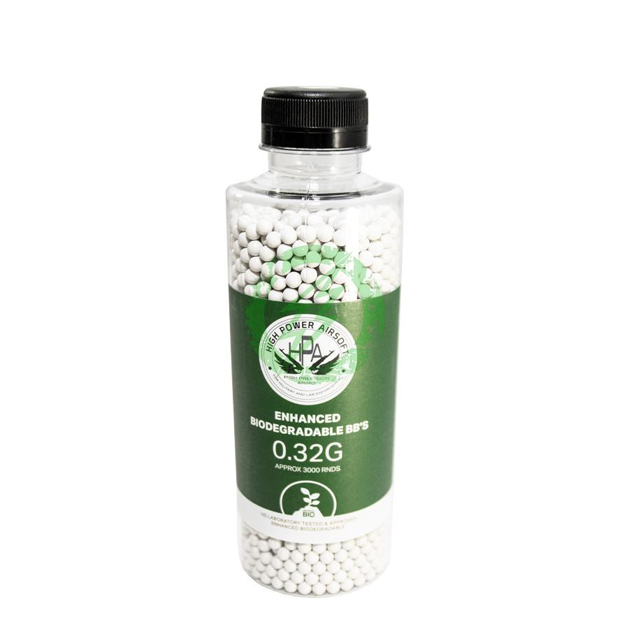 High Power Airsoft | 0.32g White Bio BBs (3000rd)