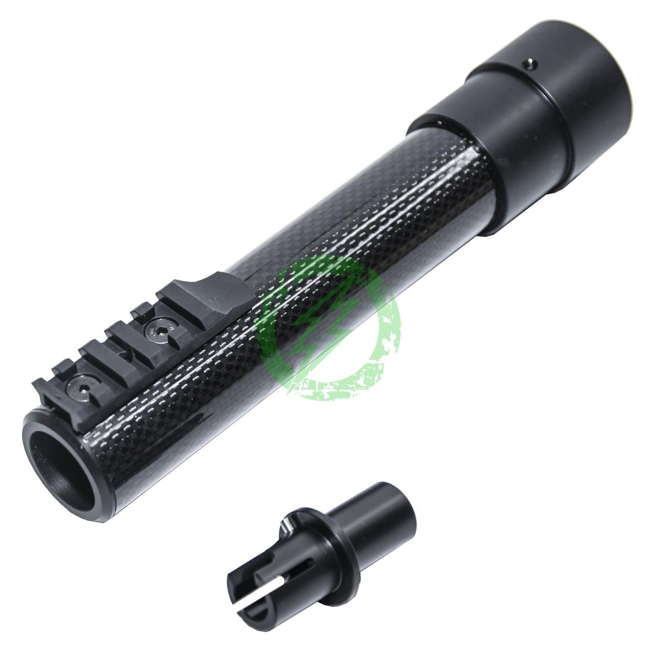 MAC Airsoft Carbon Fiber Speed Cannon Tracer Handguard + Rail