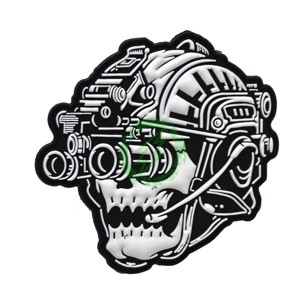 Tactical Hostyle Mr Bones Gitd Pvc Velcro Morale Patch