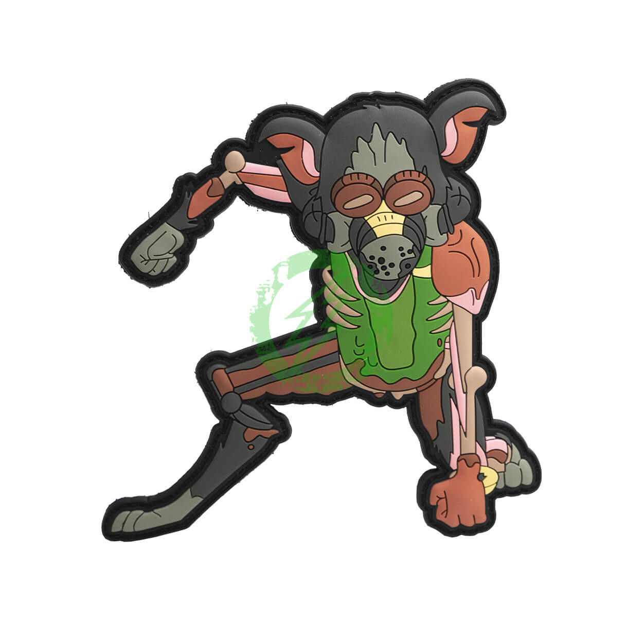 Tactical Outfitters Pickle Rick Rat Suit V2 3d Pvc Morale Patch
