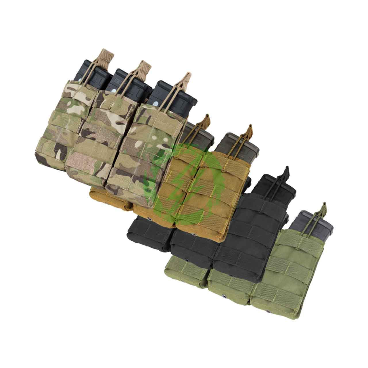 Condor Open Top MolleTriple M4 Magazine Pouches