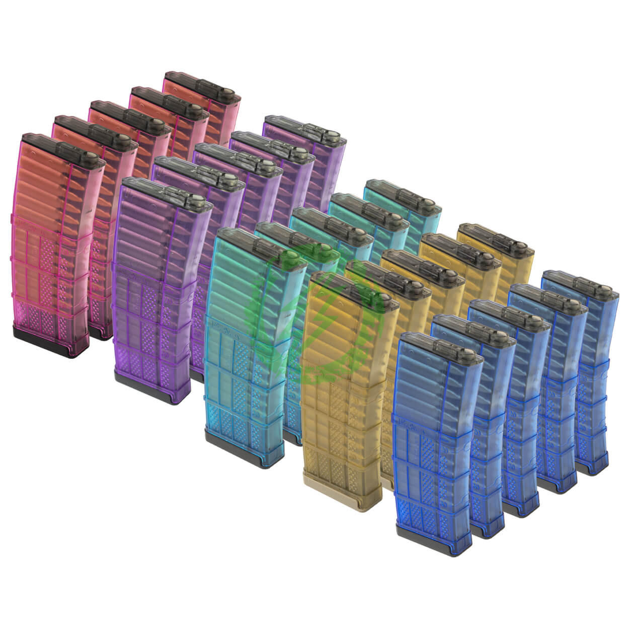 EMG 190rd Lancer Systems Mid-Cap Airsoft Magazines