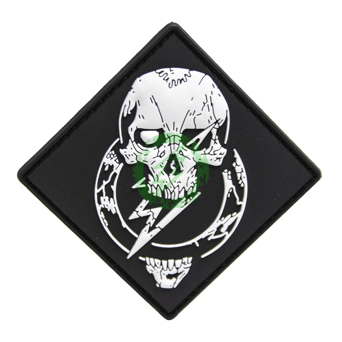 Amped Airsoft Skull Bolt PVC Patch | Tactical Design