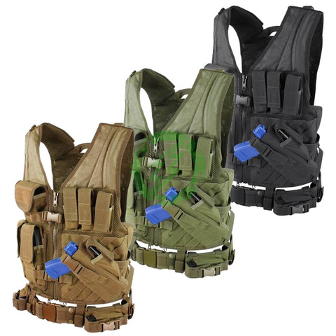 Condor Cross Draw Vest | Tactical Vest with Pistol Holster