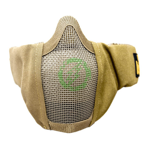 TS Blades Mesh Padded Lower Half Face Mask with Filter Storage