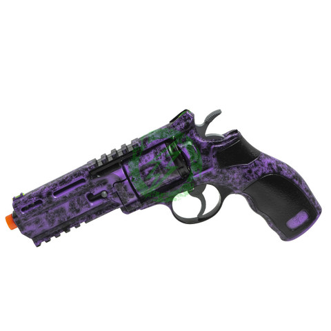Rogue Customs 'Purple Ice' Elite Force H8R Gen 2 Airsoft Revolver