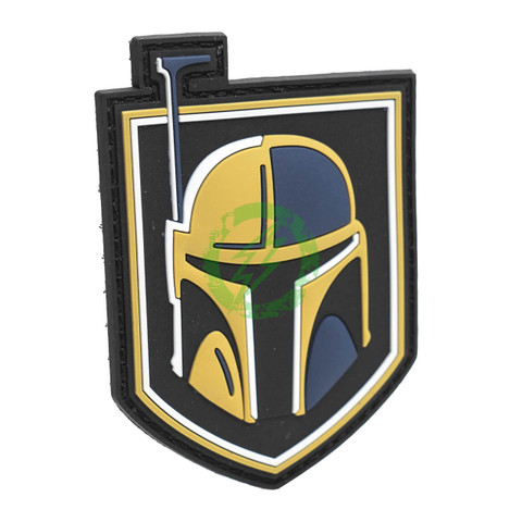 Who Shot First Golden Fett Mando Patch