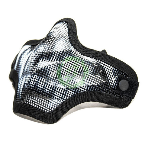 Matrix Iron Face Carbon Steel Mesh "Striker V1" Mask