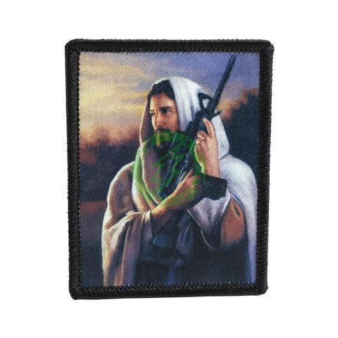 Tactical Outfitters 2A Jesus with a Gun Morale Patch