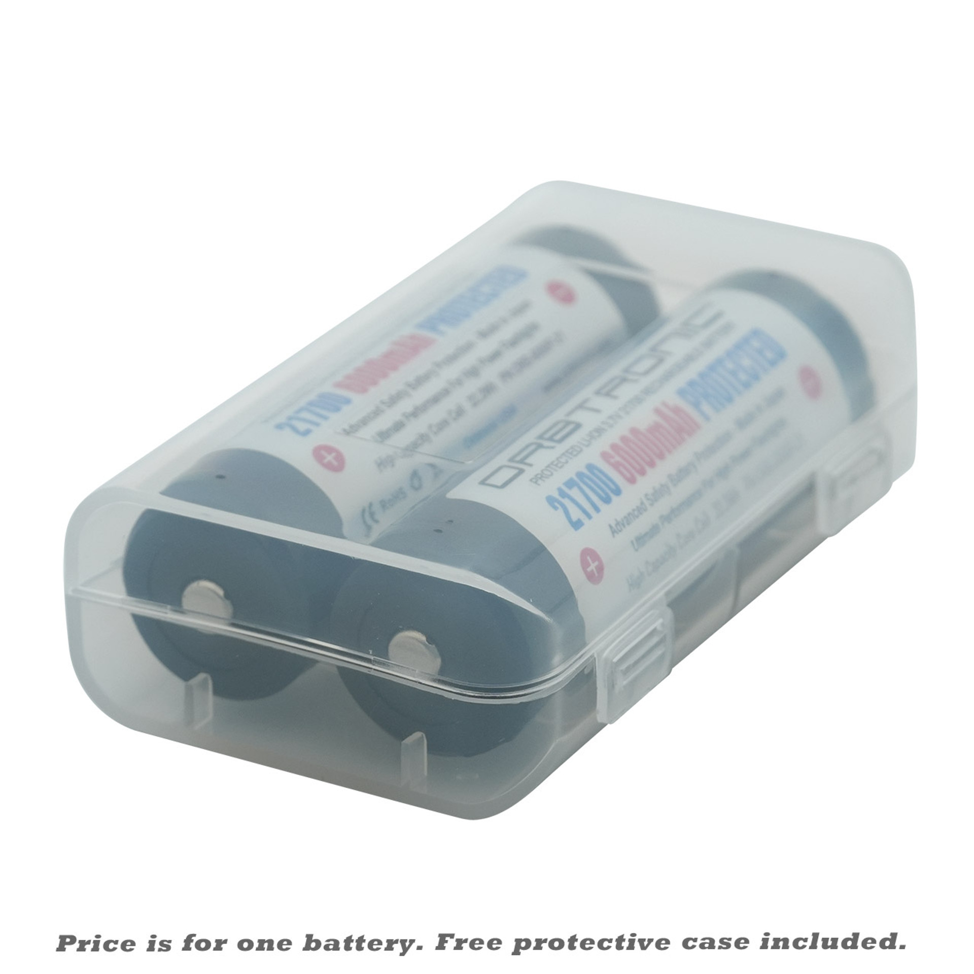 21700 6000mAh Battery Button Top Li-ion Orbtronic