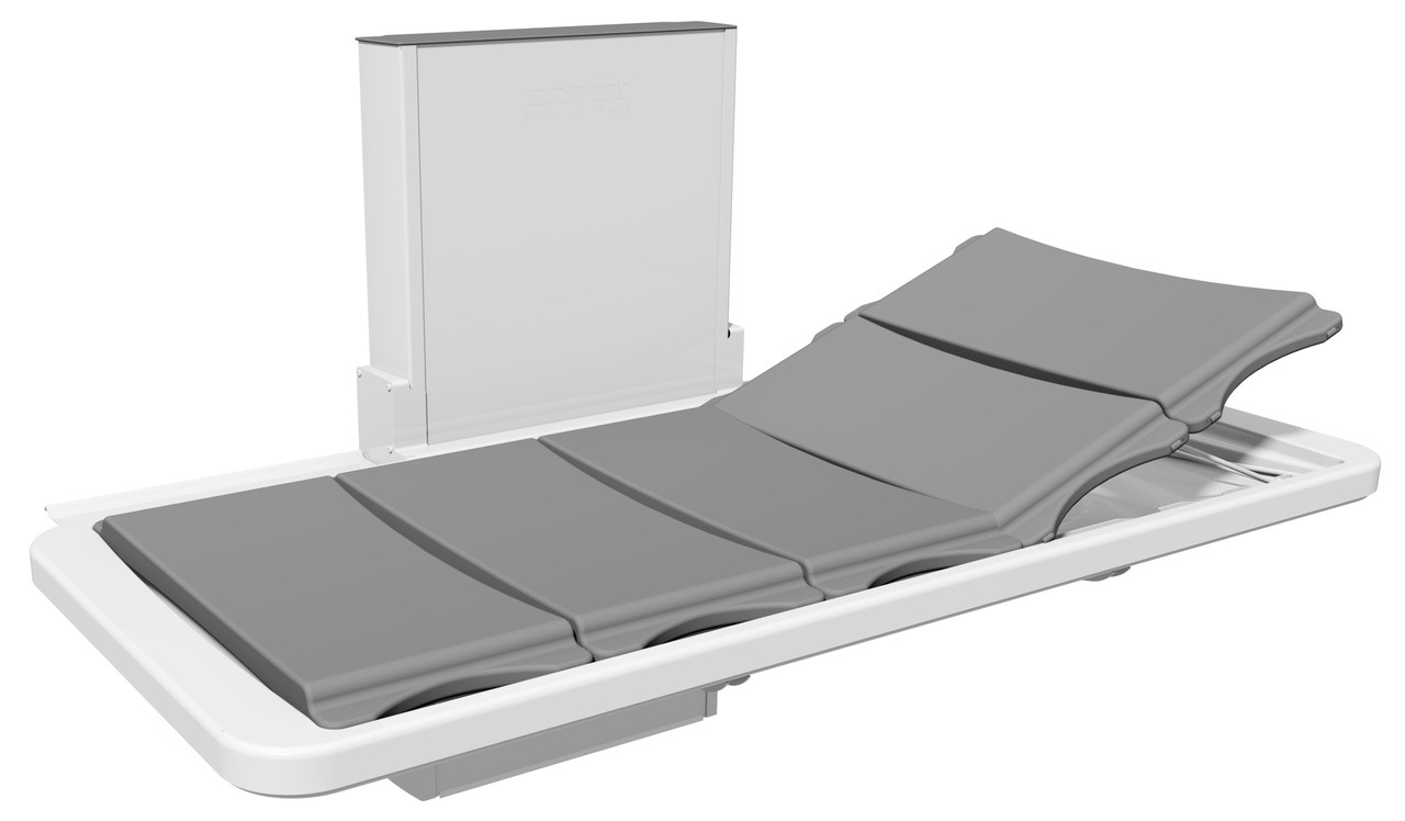Ropox Height adjustable EasyCare changing and shower bed 40-25073 with ...