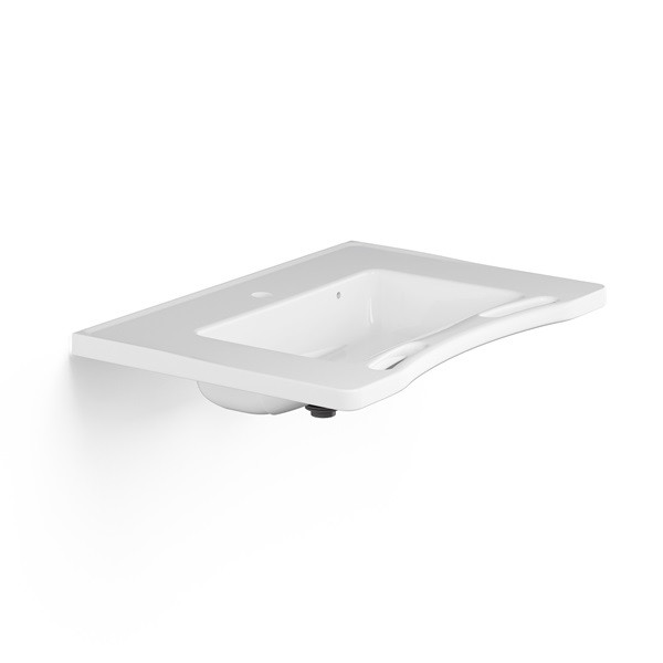 Pressalit MATRIX MEDIUM R2120 vanity basin for manual unit with ...
