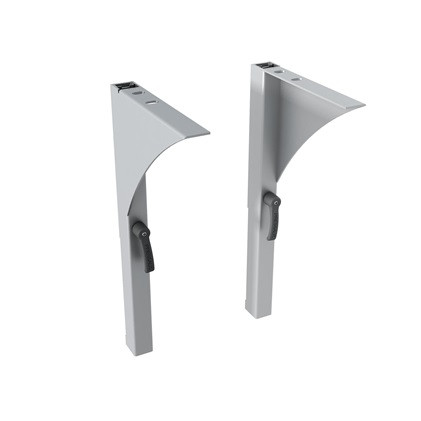 Pressalit MATRIX brackets R2015 for wash basin, height adjustable ...