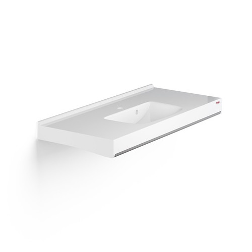Pressalit MATRIX SQUARE R2172 vanity basin 1200 x 550mm for powered ...